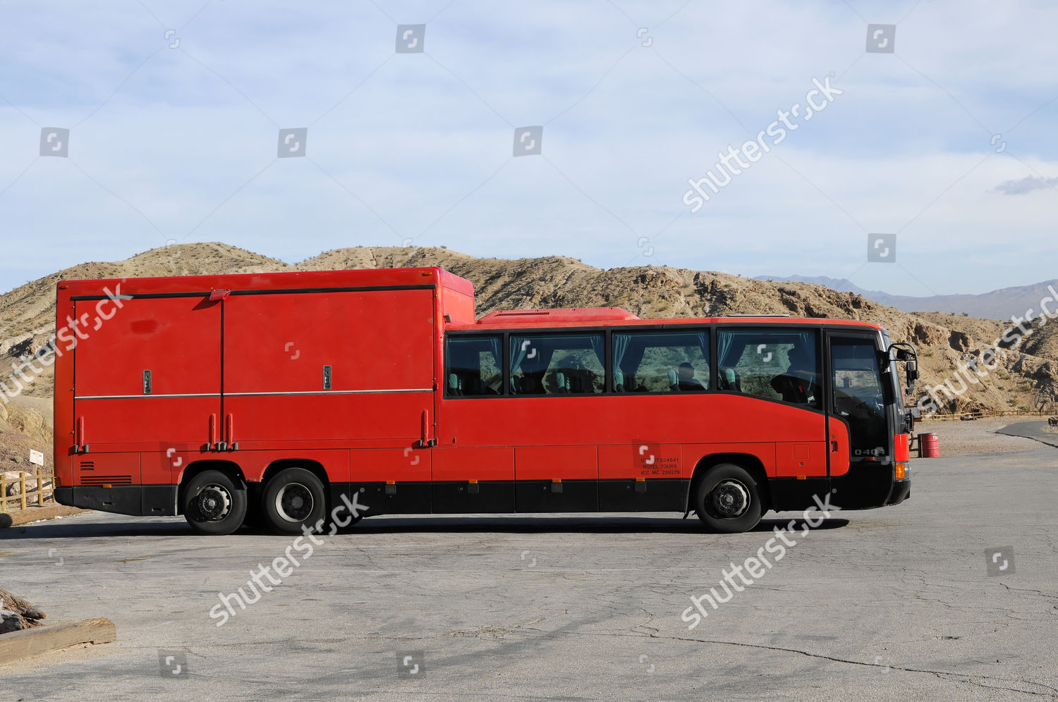 Rotel Coach Bus Incorporating Mobile Hotel Editorial Stock Photo ...