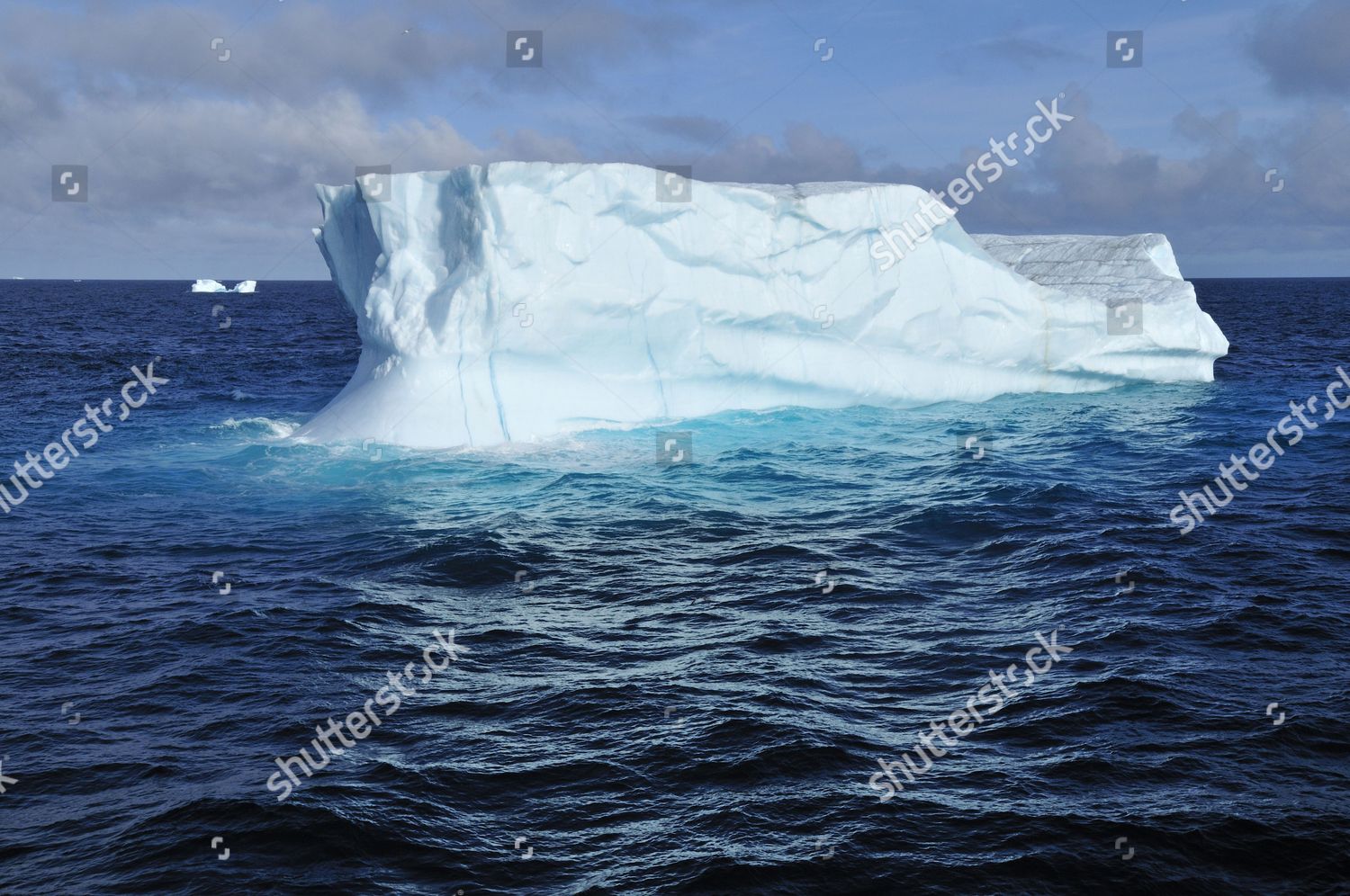Iceberg Davis Strait Off Baffin Island Editorial Stock Photo - Stock ...