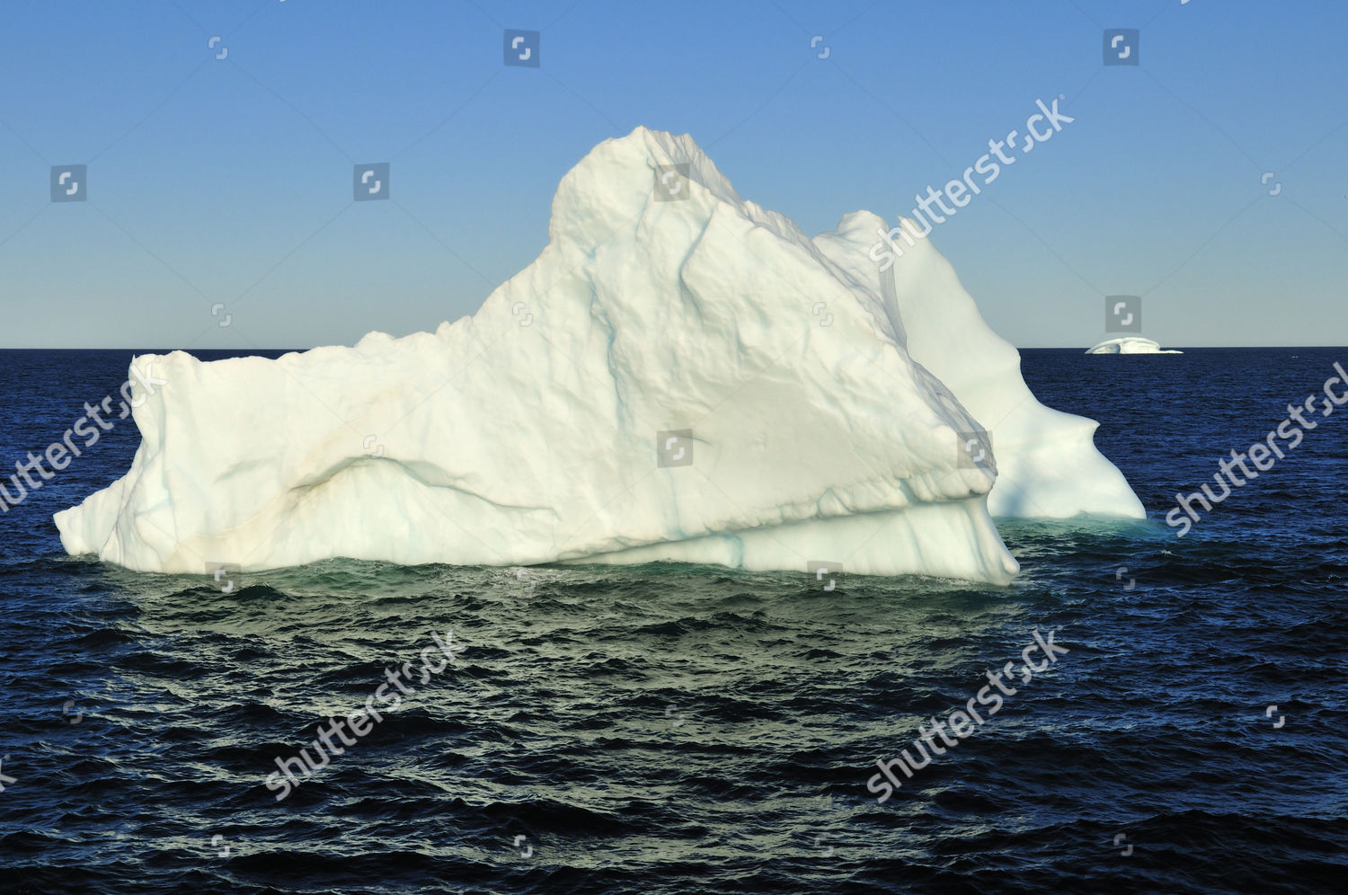 Iceberg Davis Strait Off Baffin Island Editorial Stock Photo - Stock ...