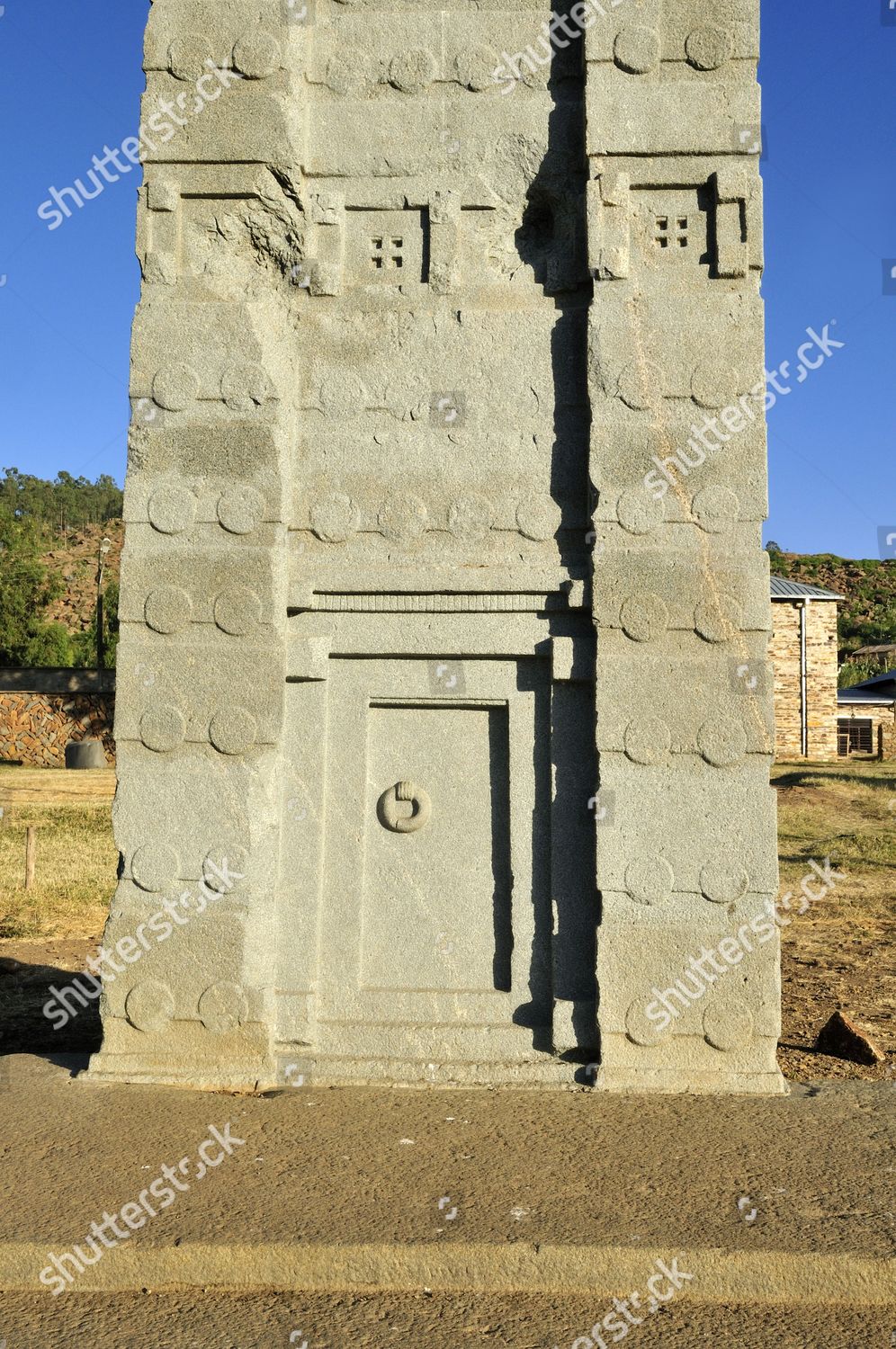 Ancient Axumite Stele Aksum Axum Unesco Editorial Stock Photo - Stock ...