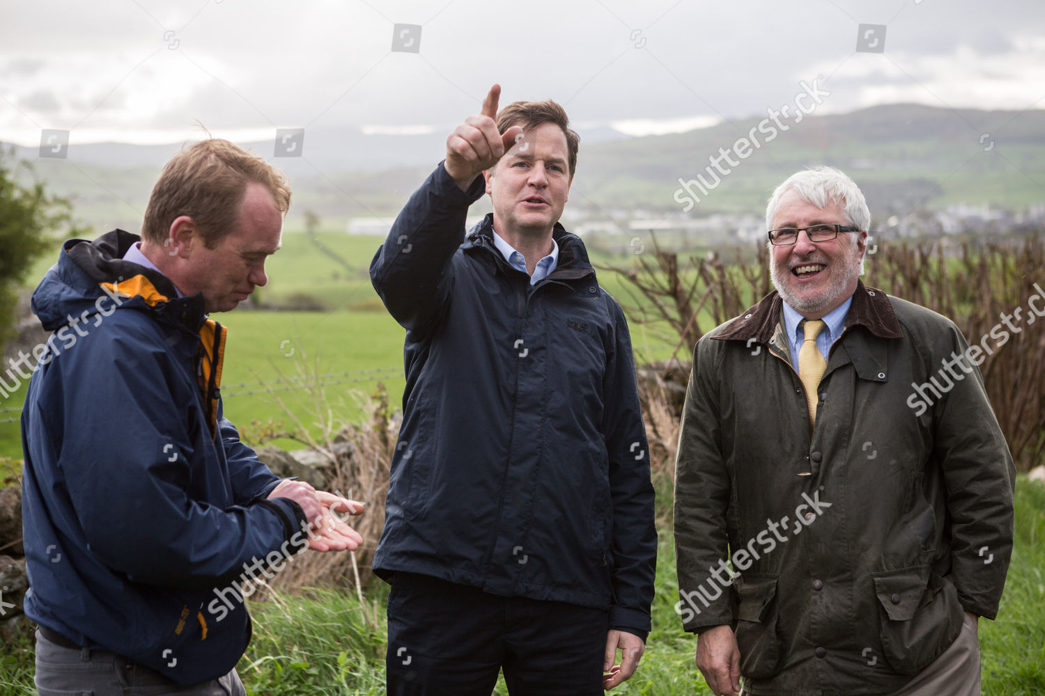 Tim Farron Nick Clegg Peter Thornton Editorial Stock Photo - Stock ...