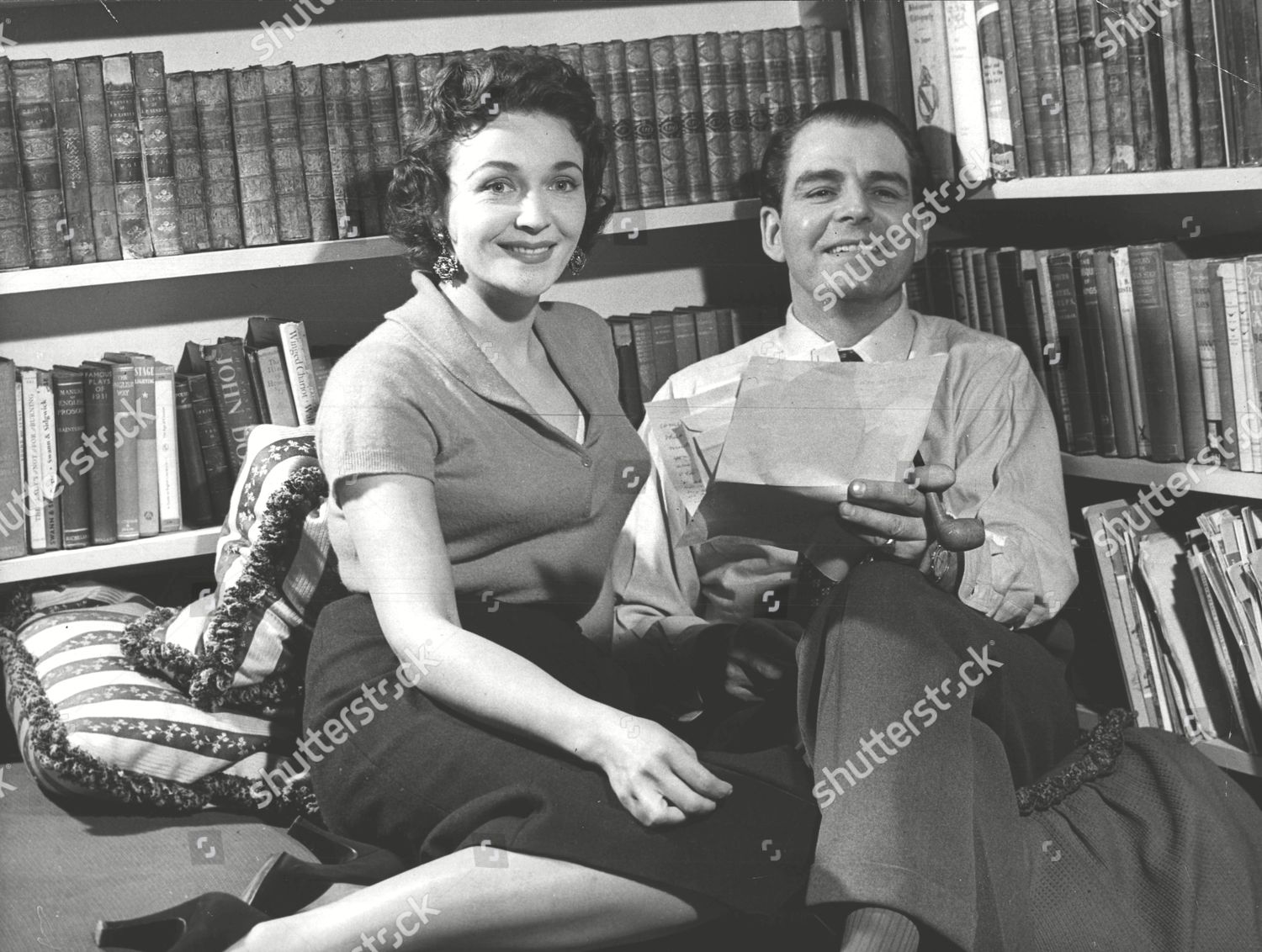 Genine Graham Husband John Witty On Editorial Stock Photo - Stock Image ...