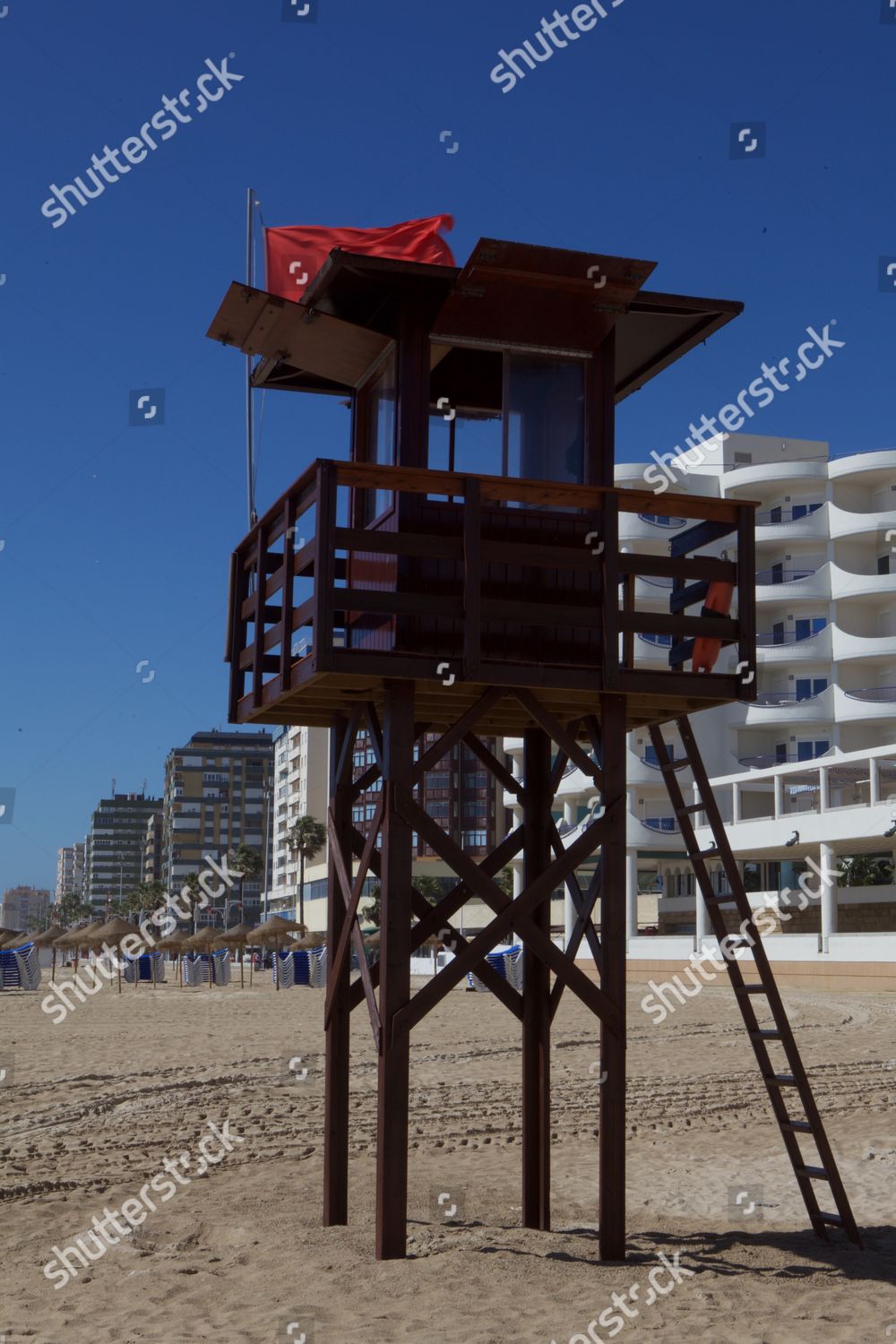 Lifeguard Tower Editorial Stock Photo - Stock Image | Shutterstock
