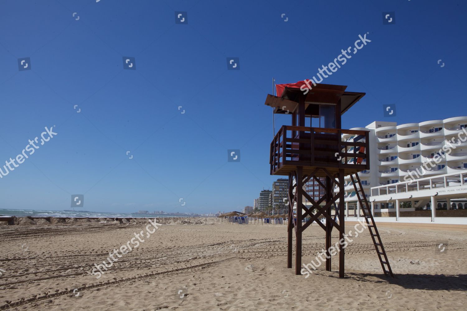 Lifeguard Tower Editorial Stock Photo - Stock Image | Shutterstock