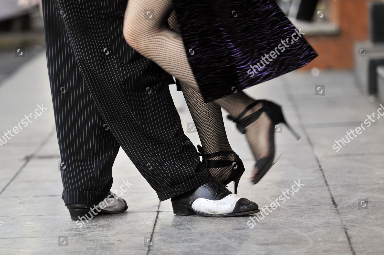 Tango Dancers Dock Area La Boca Editorial Stock Photo - Stock Image ...