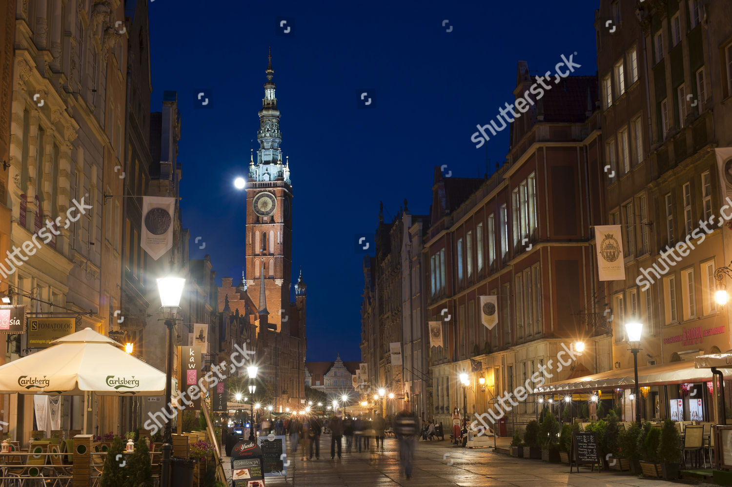 Main Town Hall Ratusz Glownego Miasta Editorial Stock Photo - Stock ...