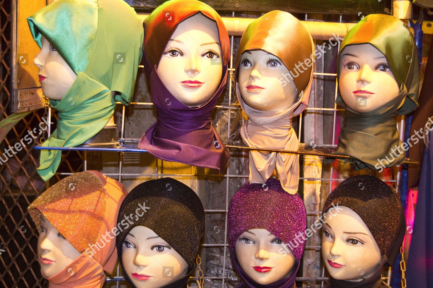 Hijab Display Isfahan Fashion Shop Editorial Stock Photo - Stock Image ...