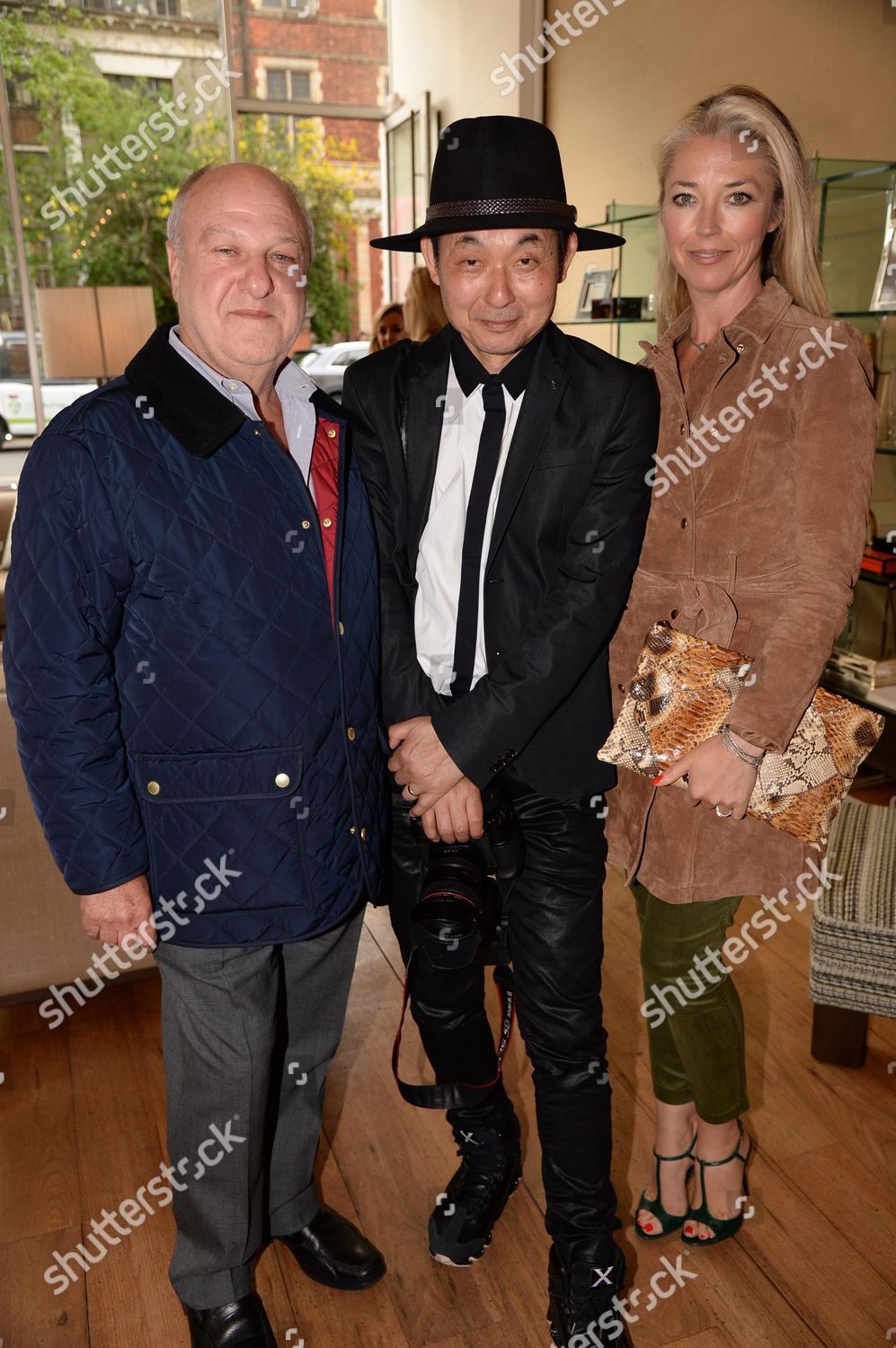 Harvey Goldsmith Hiro Arakawa Tamara Beckwith Editorial Stock Photo ...
