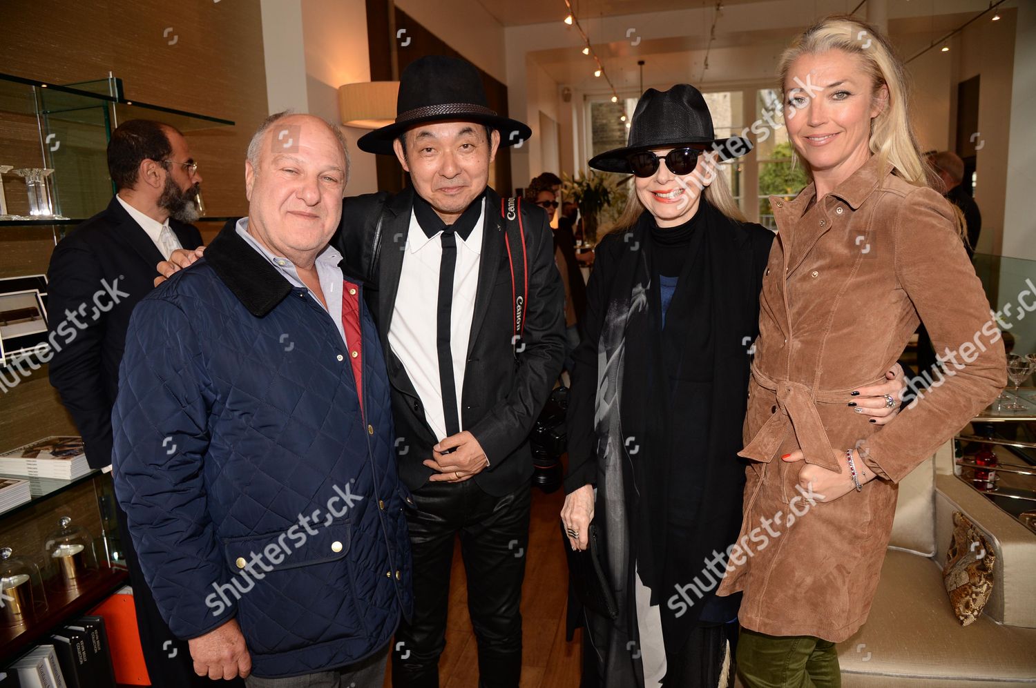 Harvey Goldsmith Hiro Arakawa Tamara Beckwith Editorial Stock Photo ...