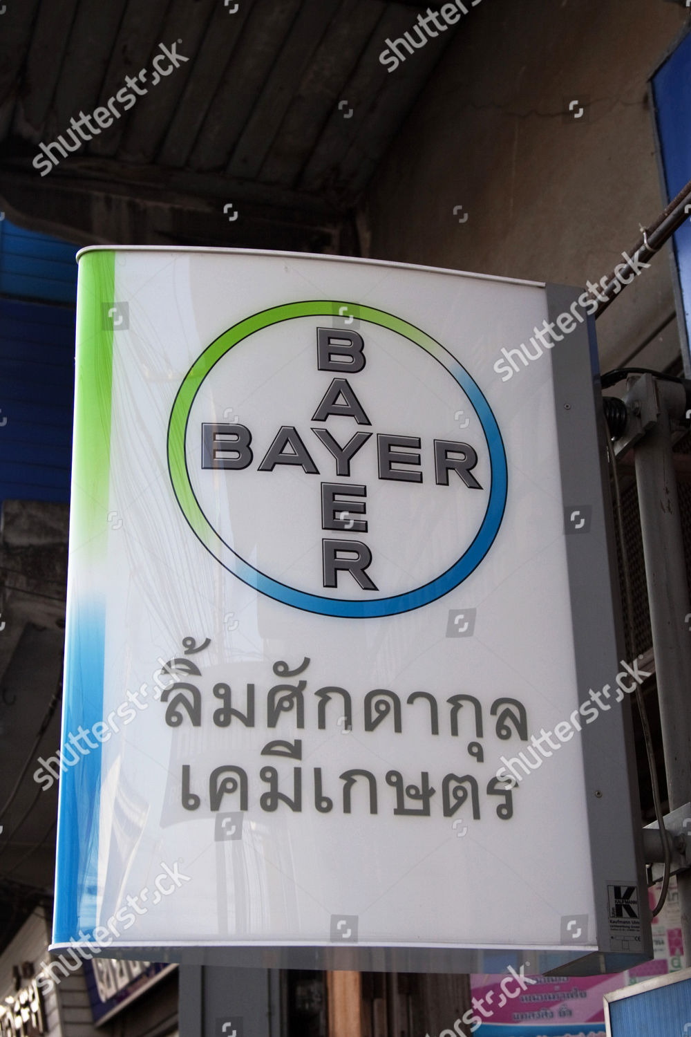 Sign Bayer Ag Thailand Asia Editorial Stock Photo - Stock Image ...