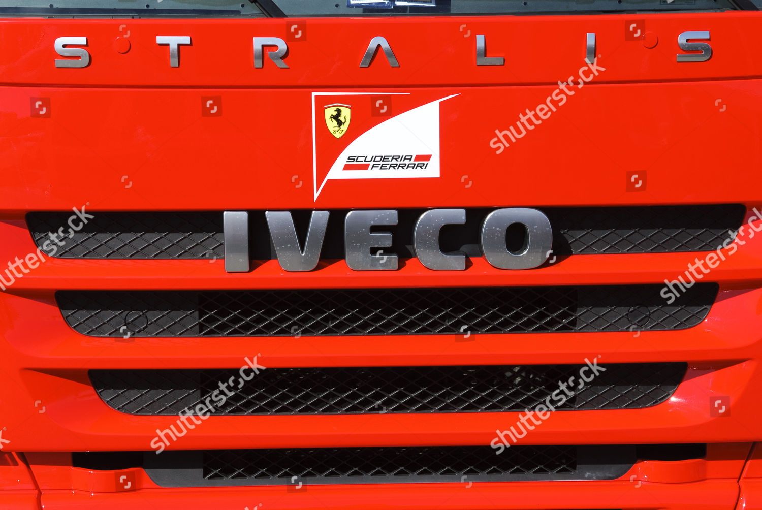 Ferrari Formula 1 Team Truck Paddock Editorial Stock Photo - Stock ...