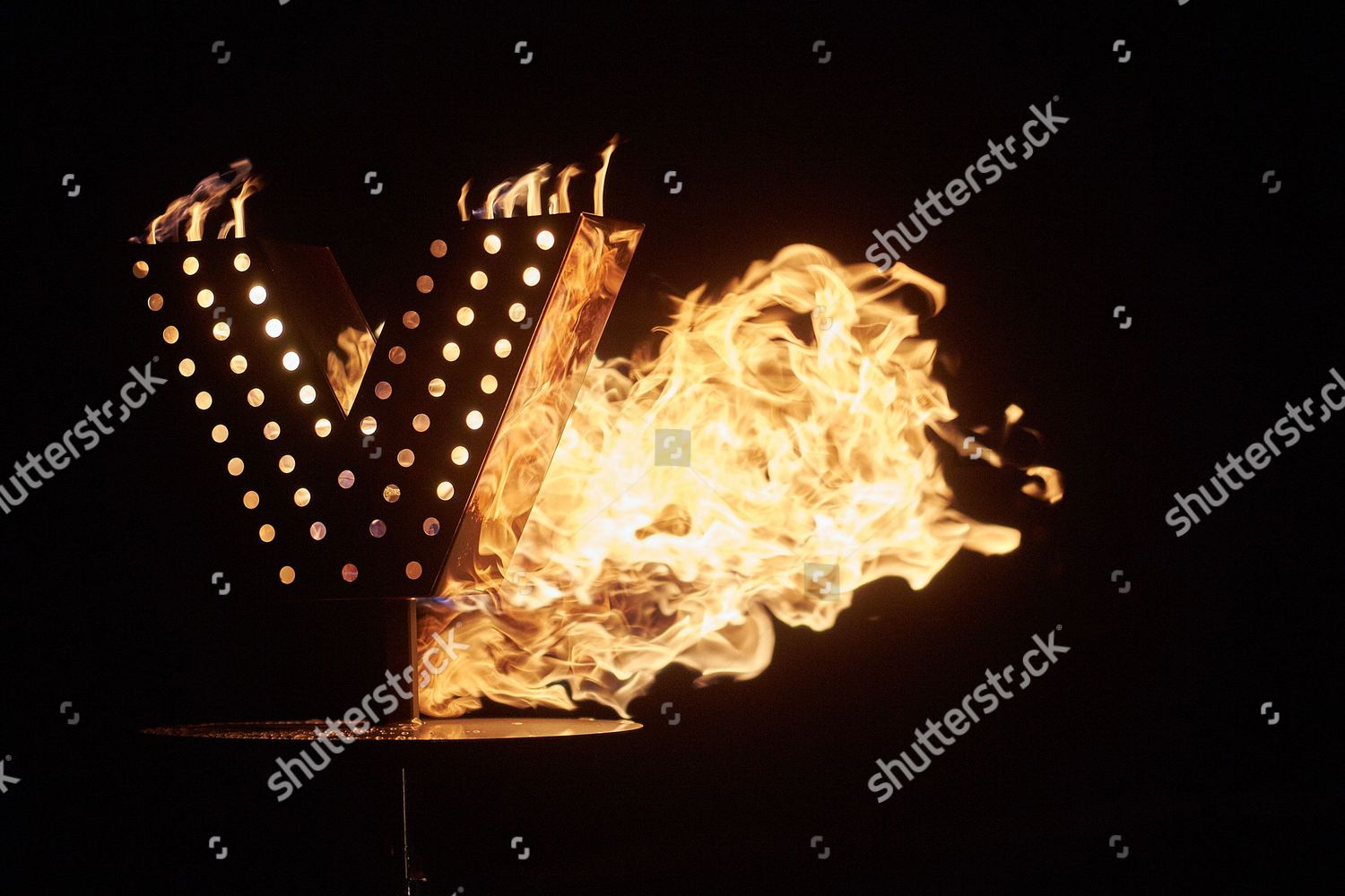 Lighting Beacon Mark 70th Anniversary Ve Editorial Stock Photo - Stock ...