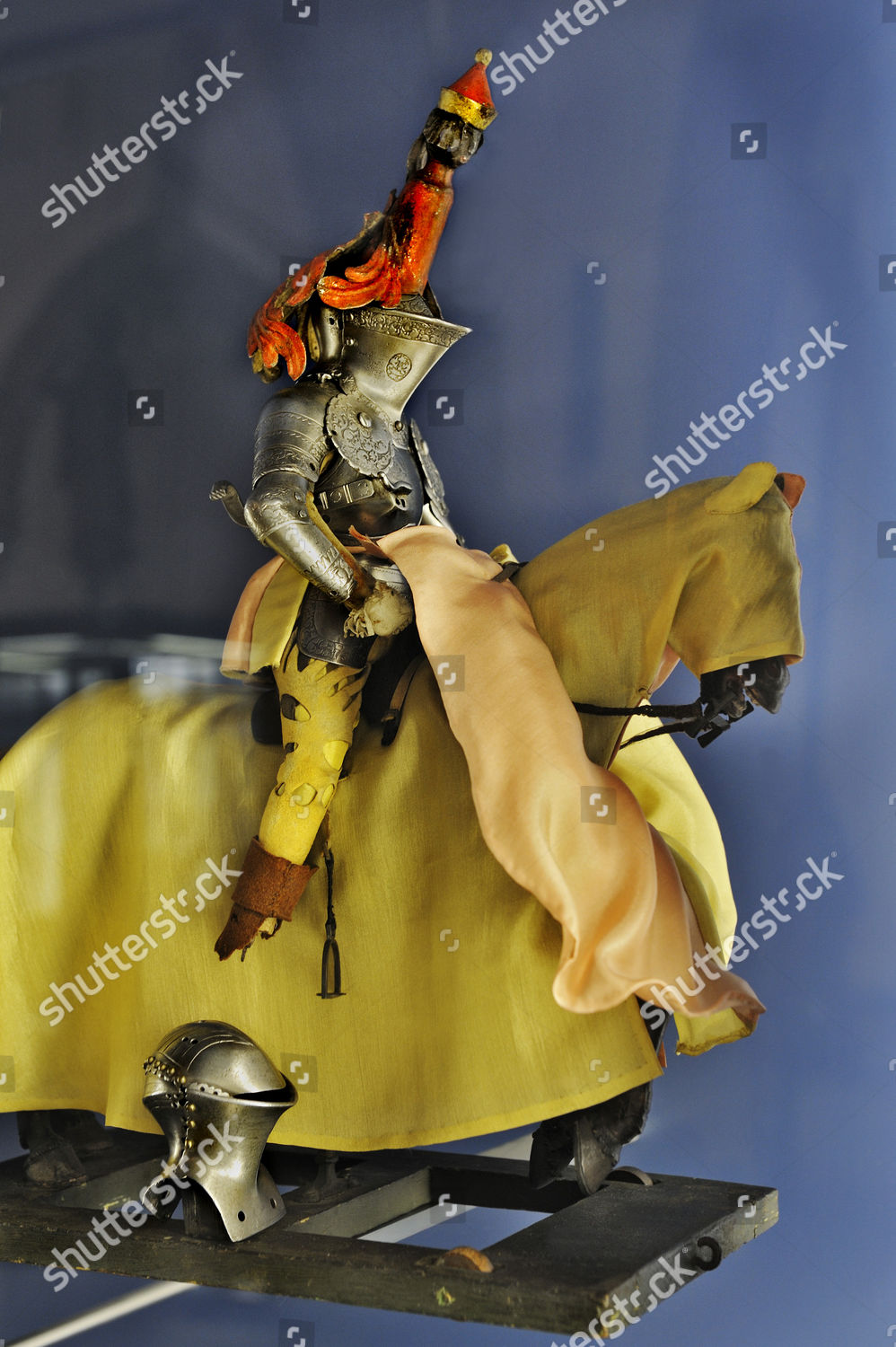 Tournament Knight Wearing Jousting Armour Heraldic Editorial Stock ...