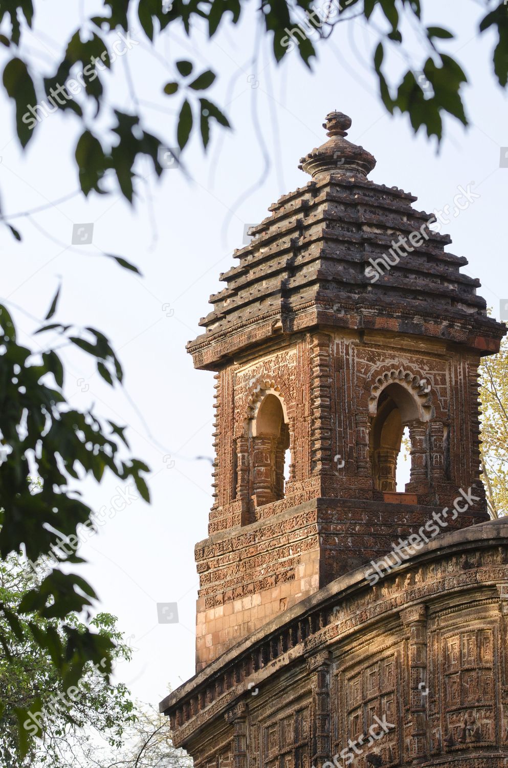 Pancha Ratna Terracotta Temple Shyam Rai Editorial Stock Photo - Stock ...