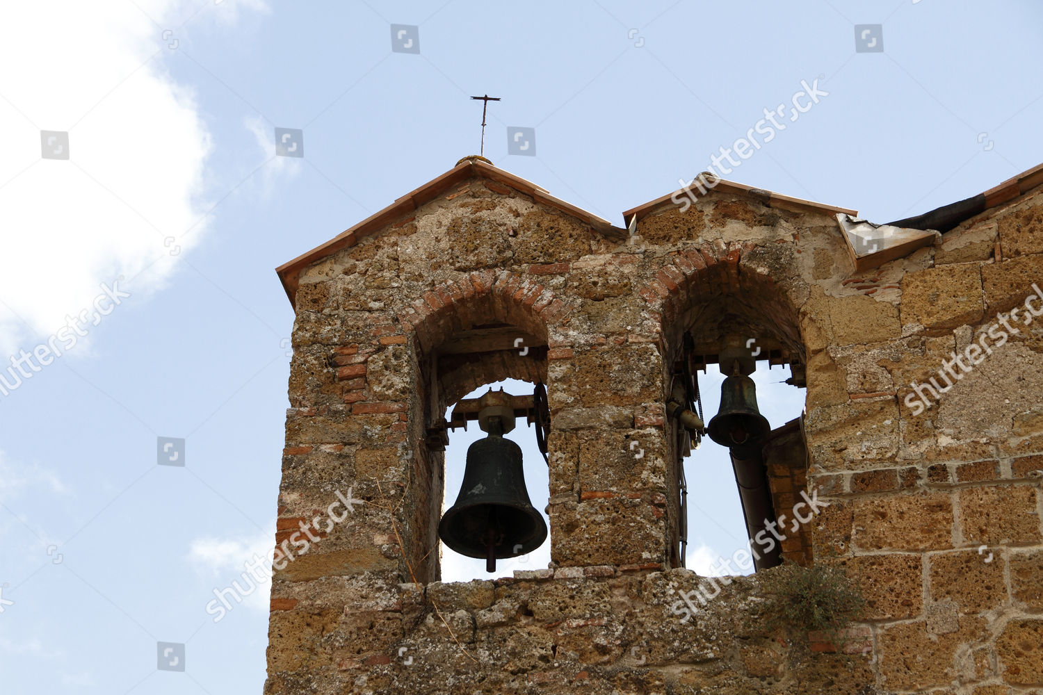 Bells Romanesque Church Santa Maria Maggiore Editorial Stock Photo ...