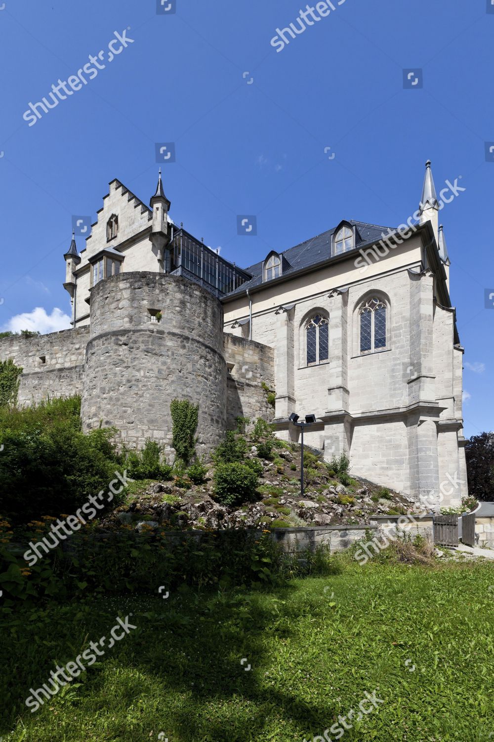 Schloss Callenberg Palace Hunting Lodge Summer Editorial Stock Photo ...