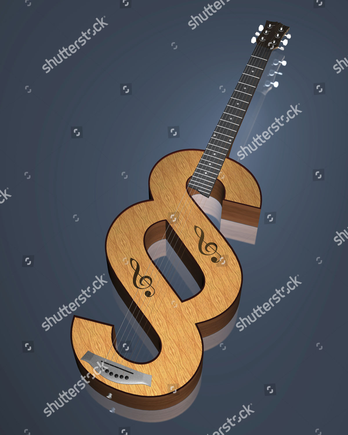 Musical Instrument Shaped Like Double S Editorial Stock Photo - Stock ...