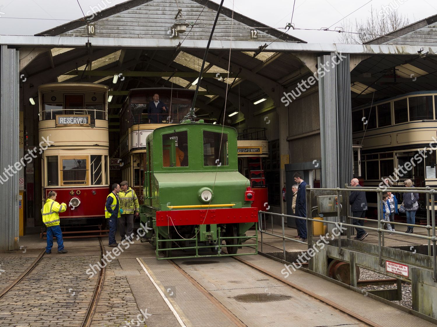 Tram Towing Vehicle Editorial Stock Photo - Stock Image | Shutterstock