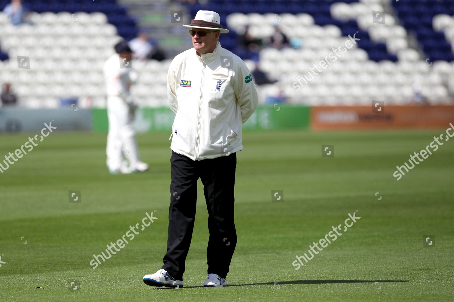 Umpire Steve Garrett During Lv County Editorial Stock Photo - Stock ...
