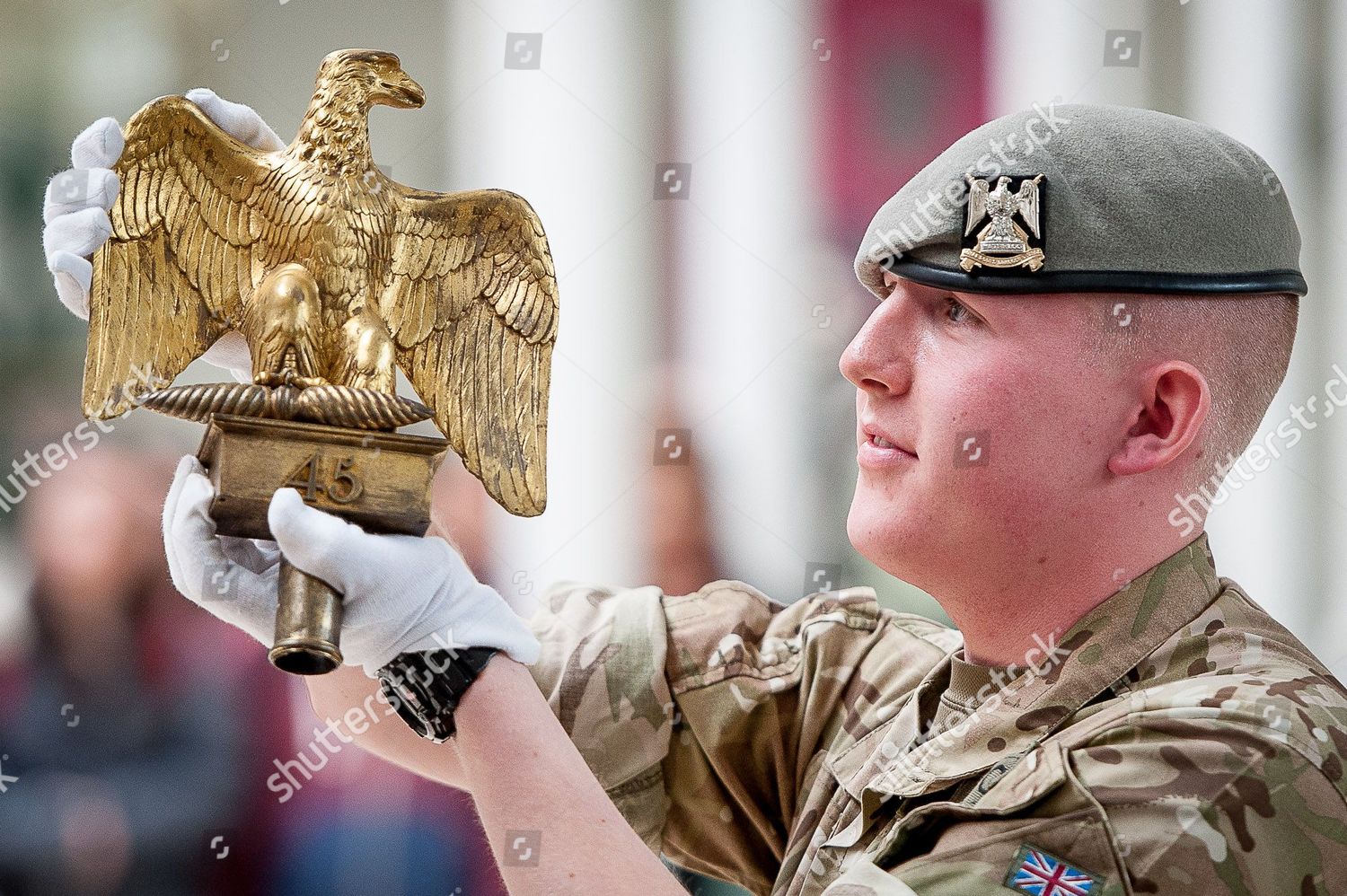 Trooper Logan Ritchie Royal Scots Dragoon Editorial Stock Photo - Stock ...