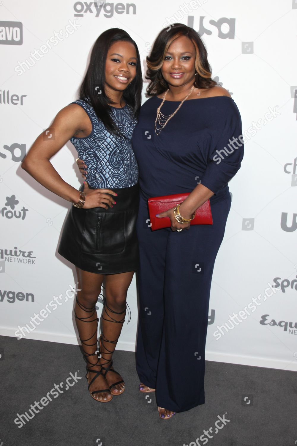 Gabby Douglas Mother Natalie Hawkins Editorial Stock Photo - Stock ...