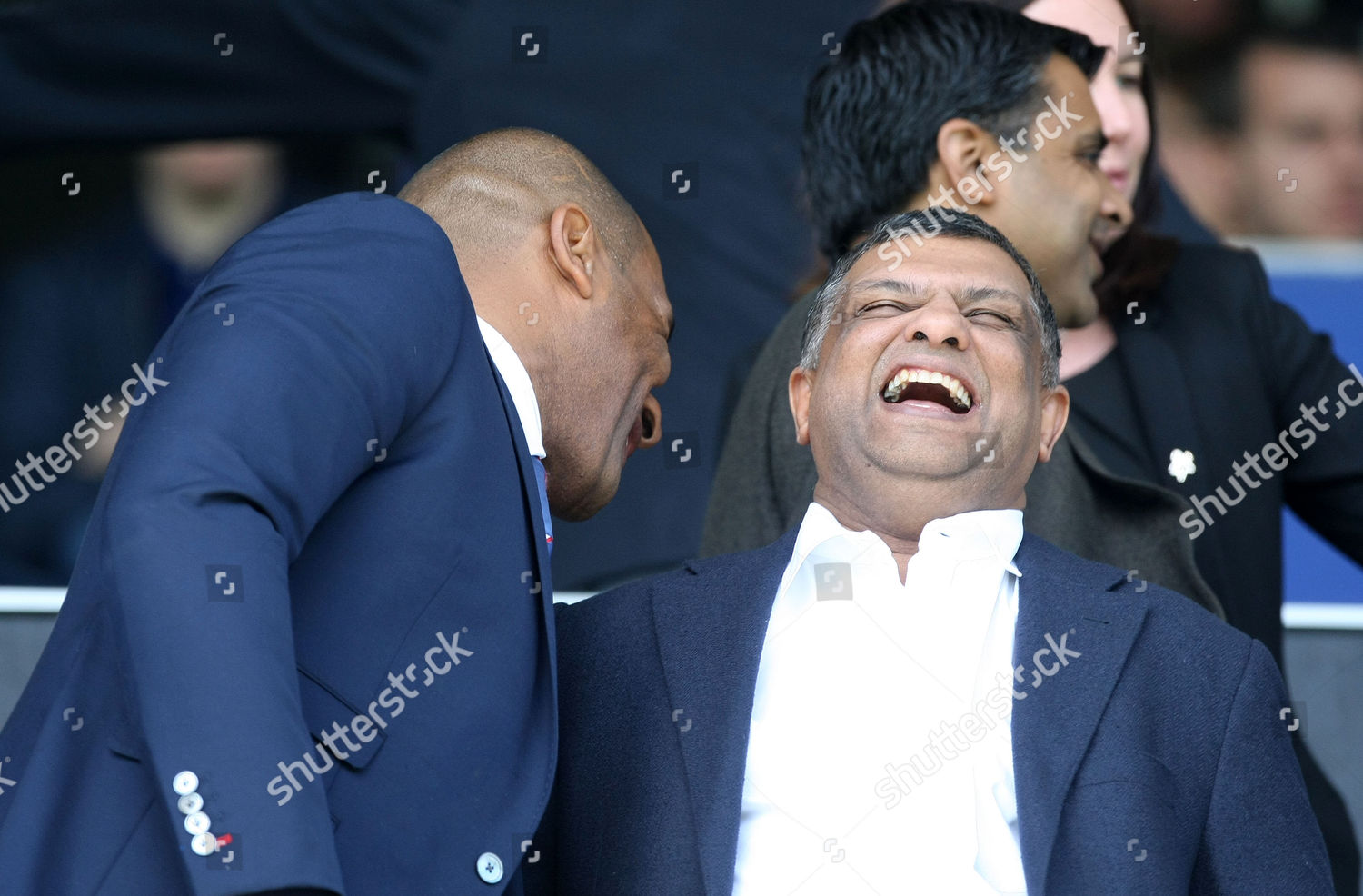 Qpr Owner Tony Fernandes Laughing Les Editorial Stock Photo - Stock ...