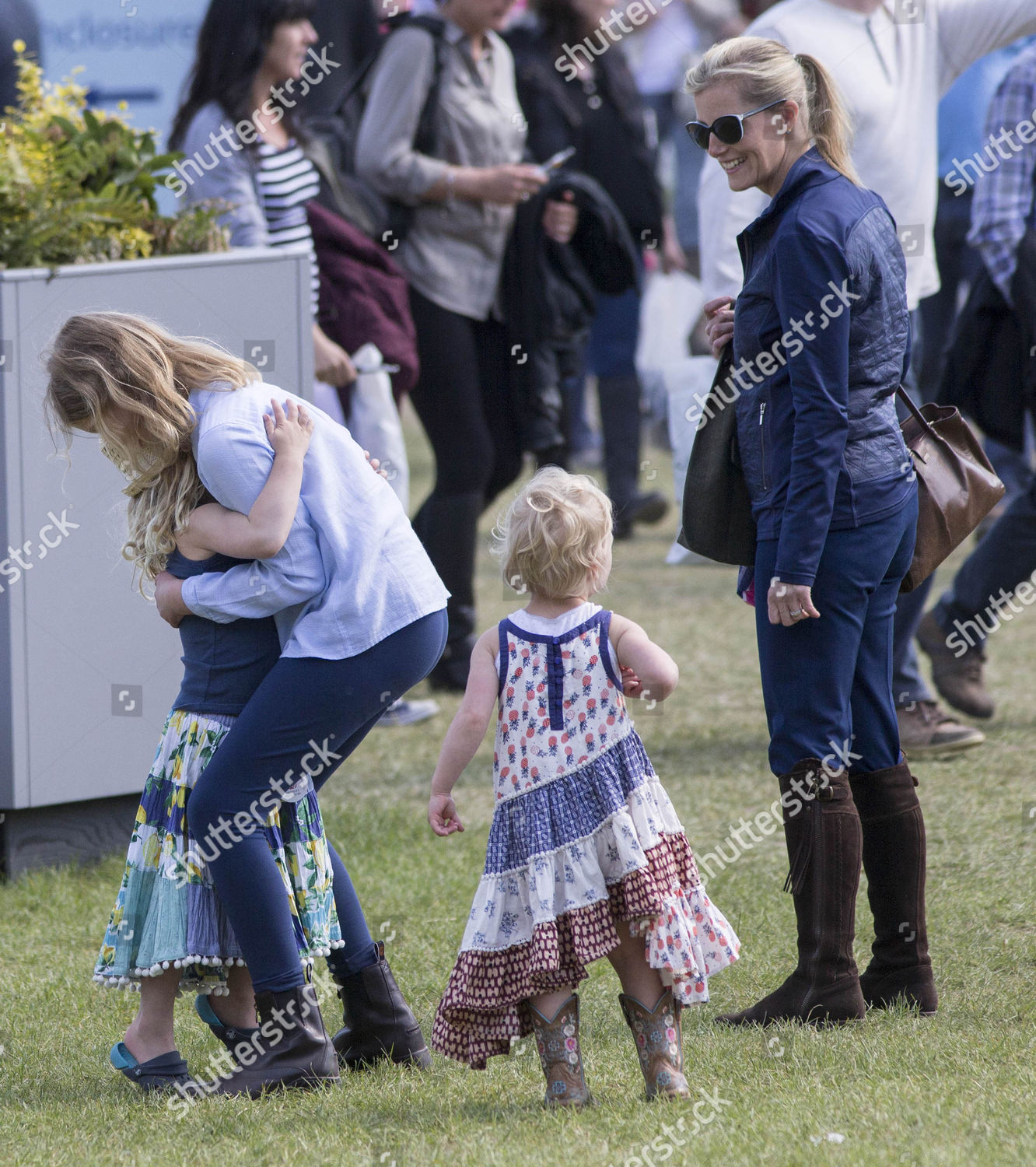 Lady Louise Windsor Isla Phillips Savannah Editorial Stock Photo ...