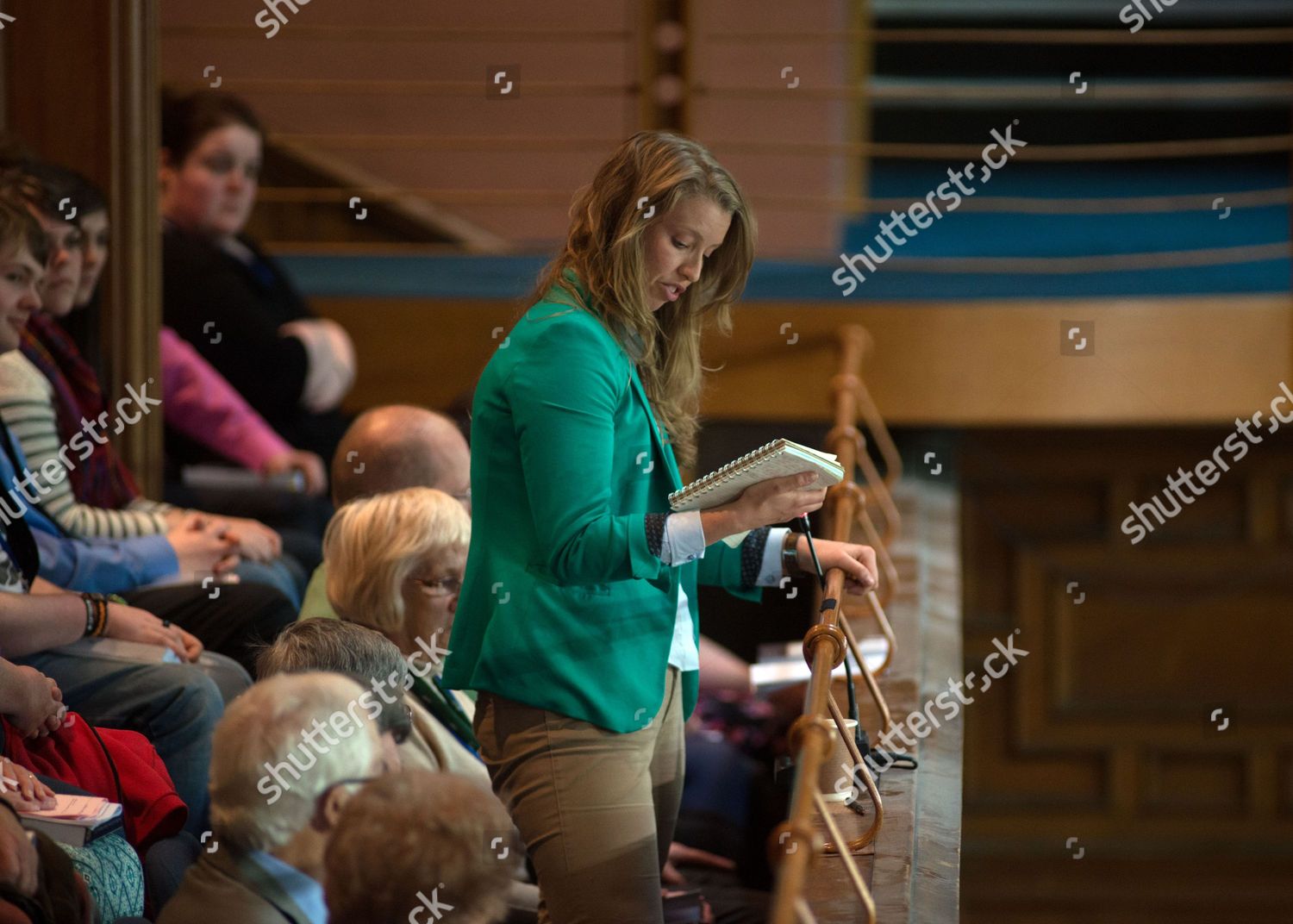 Youth Moderator Designate Hannah Mary Goodlad Editorial Stock Photo ...