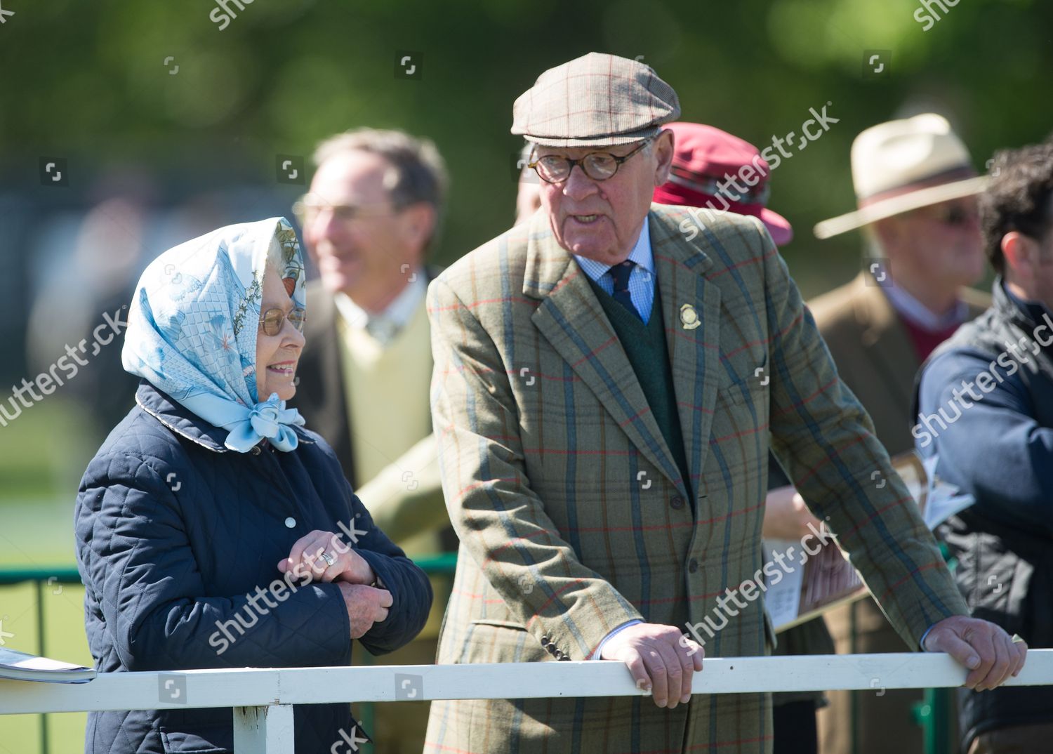 Hm Queen Elizabeth Ii Lord Vestey Editorial Stock Photo - Stock Image ...