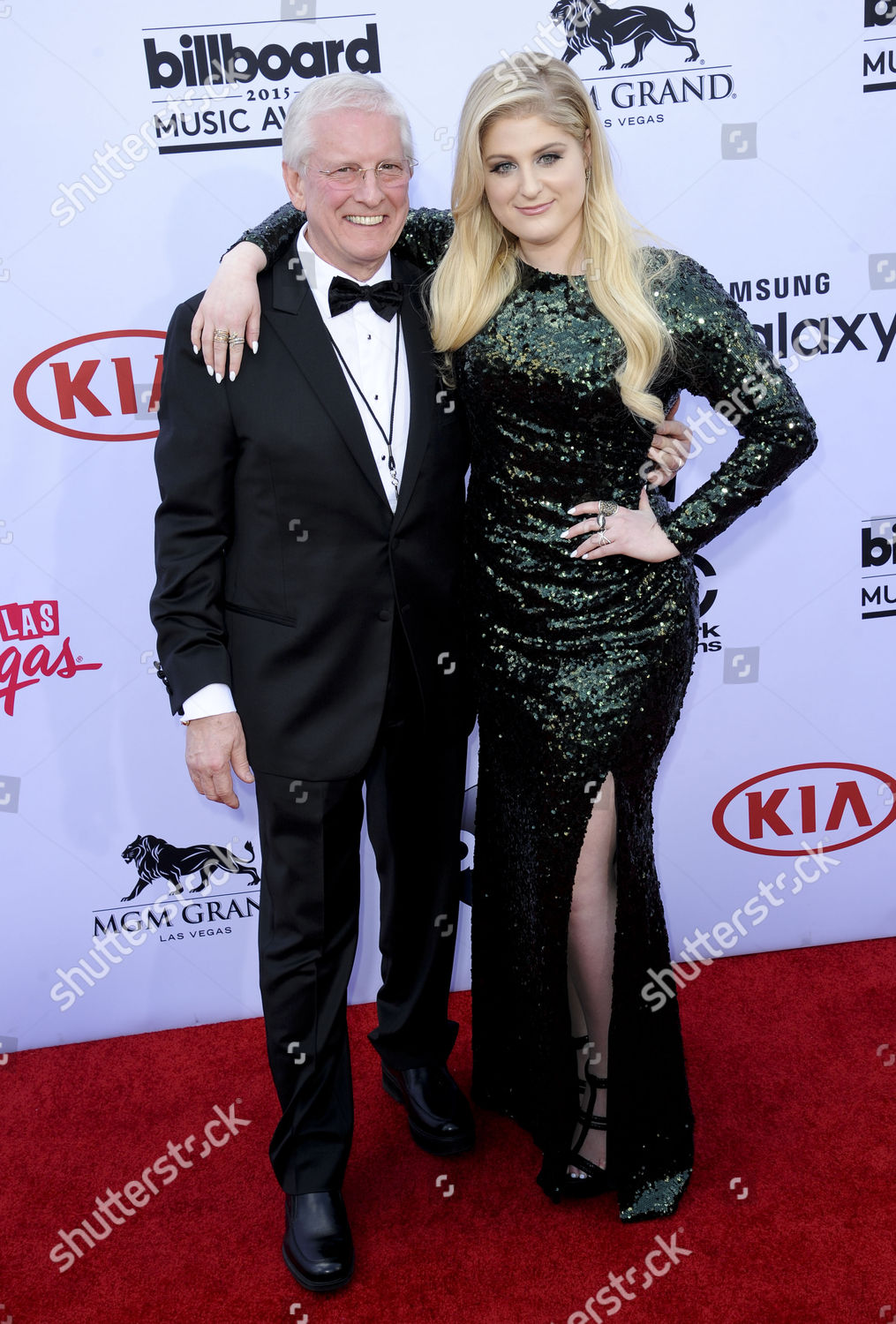 Meghan Trainor Her Father Gary Trainor Editorial Stock Photo - Stock ...