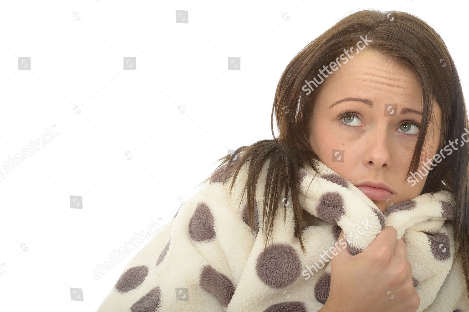 Model Released Frightened Scared Attractive Young Editorial Stock Photo ...