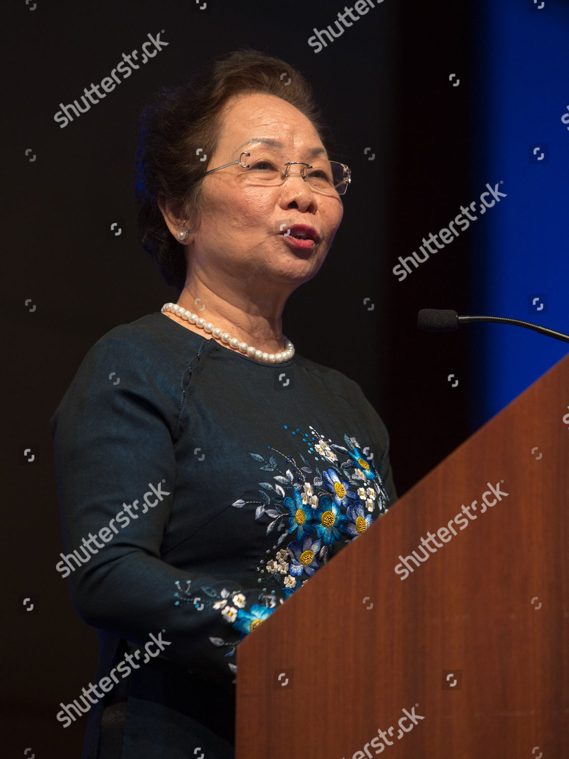 Nguyen Thi Doan Vietnamese Vice President Editorial Stock Photo - Stock ...