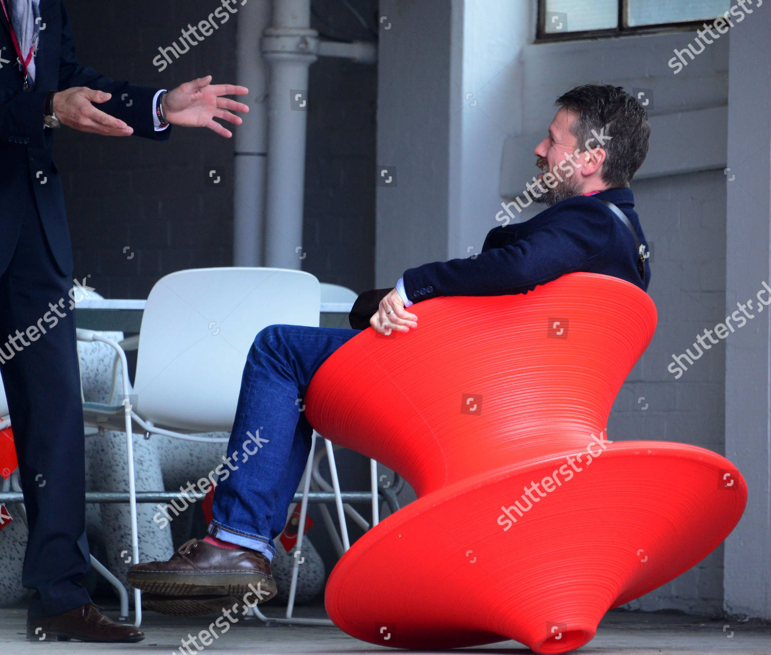 Thomas Heatherwick Chair Spun Magis Editorial Stock Photo - Stock Image ...