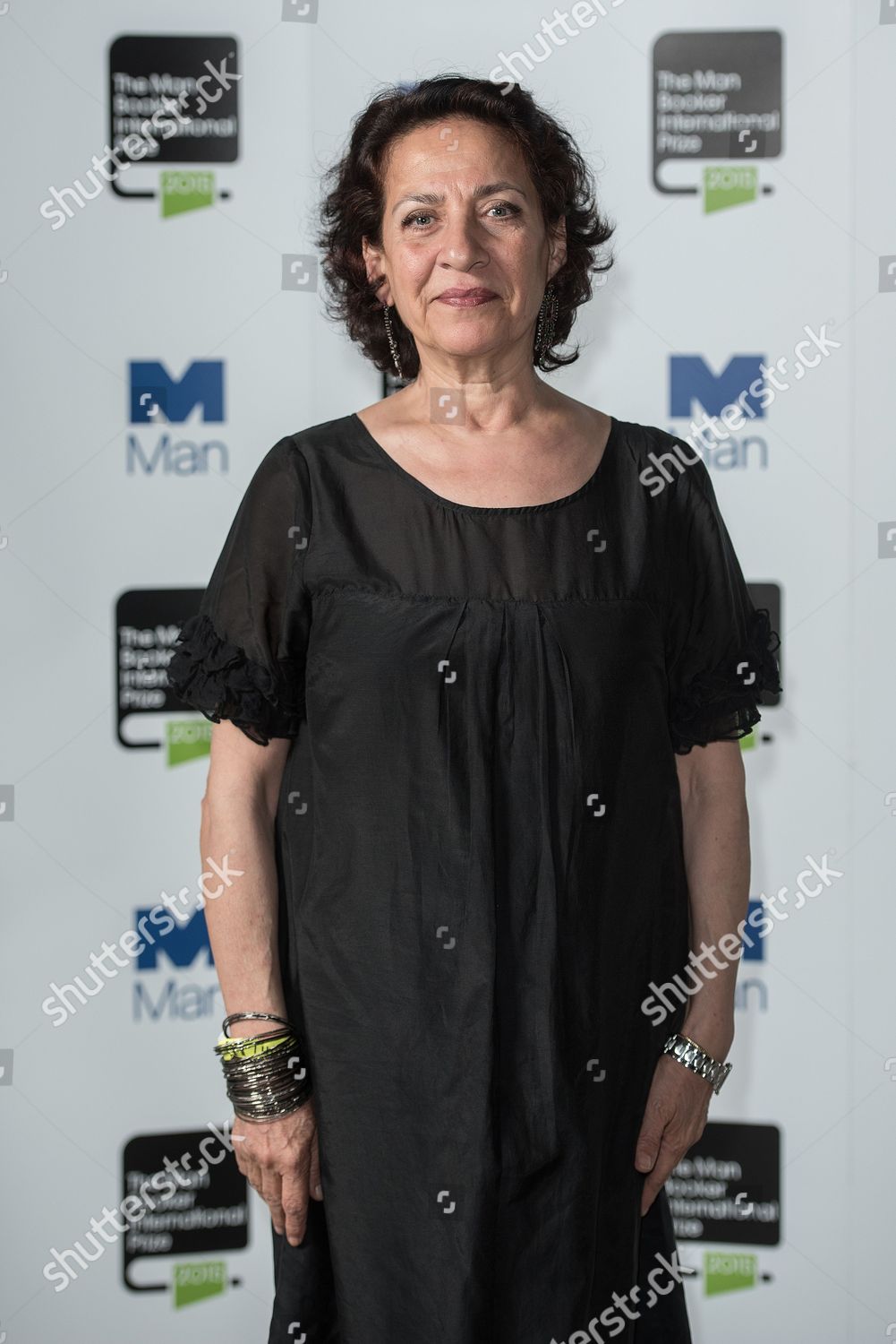 Author Hoda Barakat Poses During Photoshoot Editorial Stock Photo ...