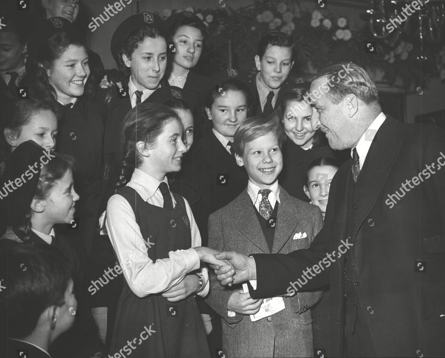 Mavis Sage Lance Secretan Two Child Editorial Stock Photo - Stock Image ...