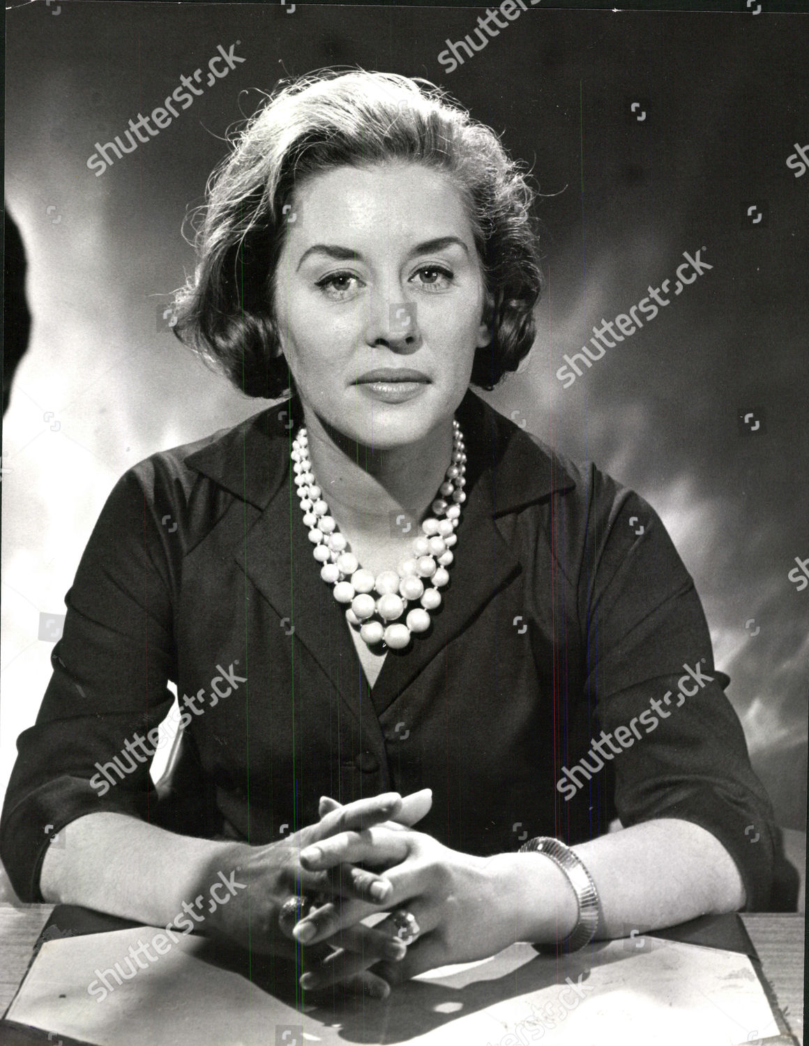 Actress Naomi Chance Selected By Bbc Editorial Stock Photo - Stock ...