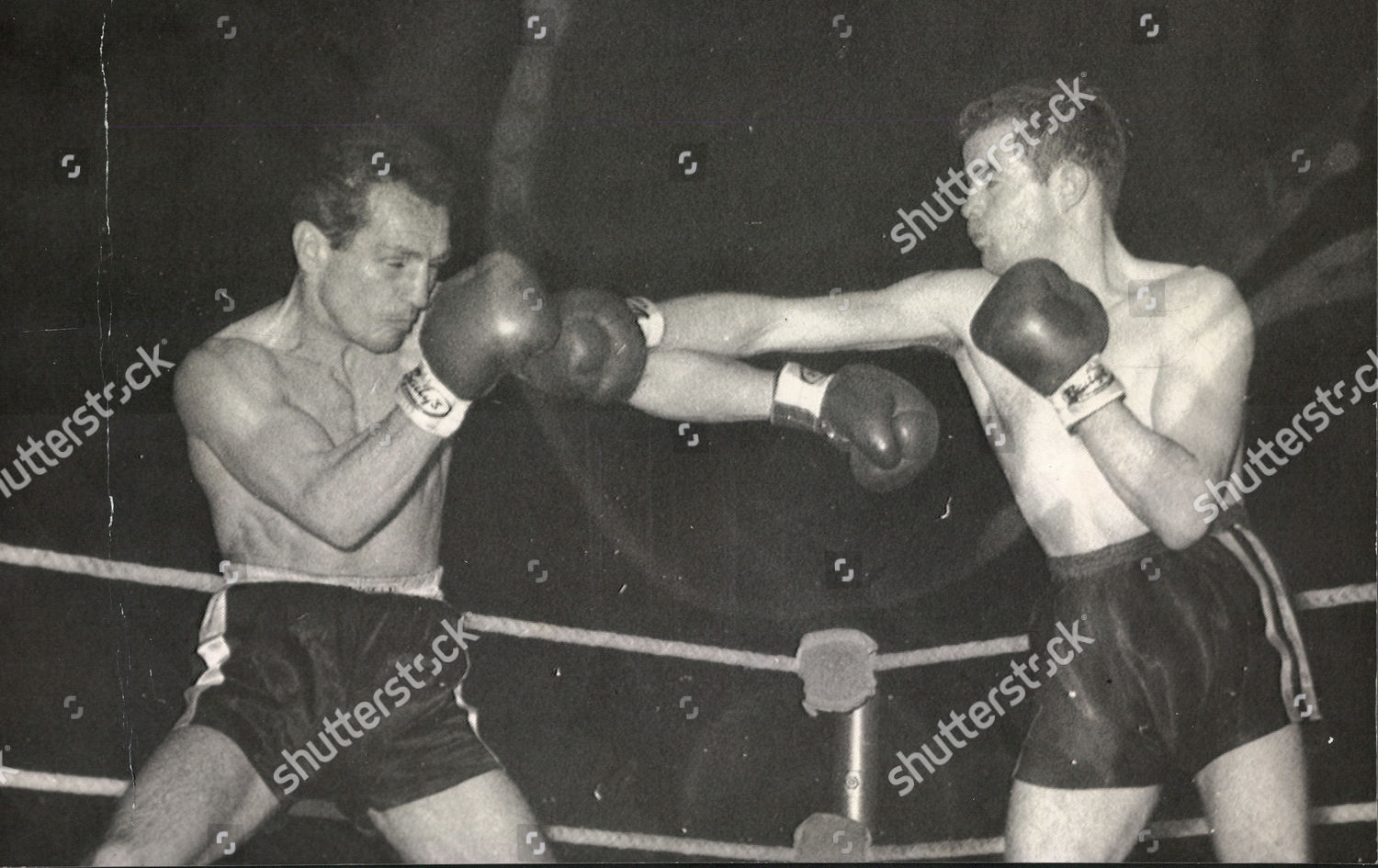 Bantamweight Boxing Match Freddie Gilroy Belfast Editorial Stock Photo ...