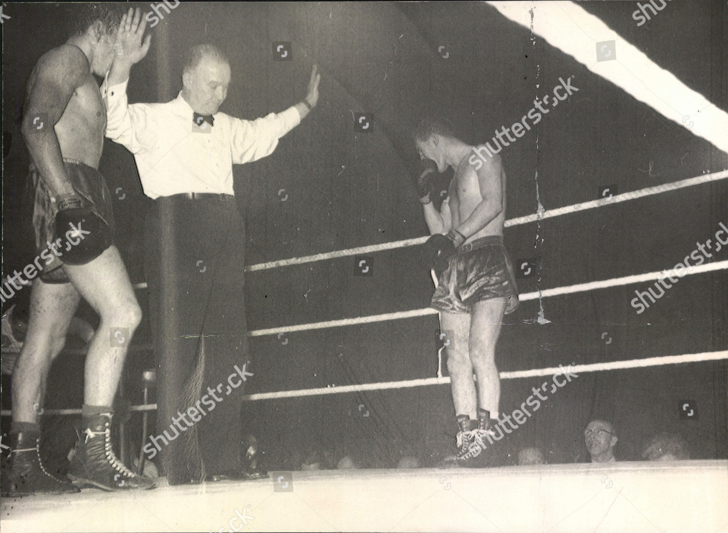 Middleweight Boxing Match John Mccormack Right Editorial Stock Photo ...