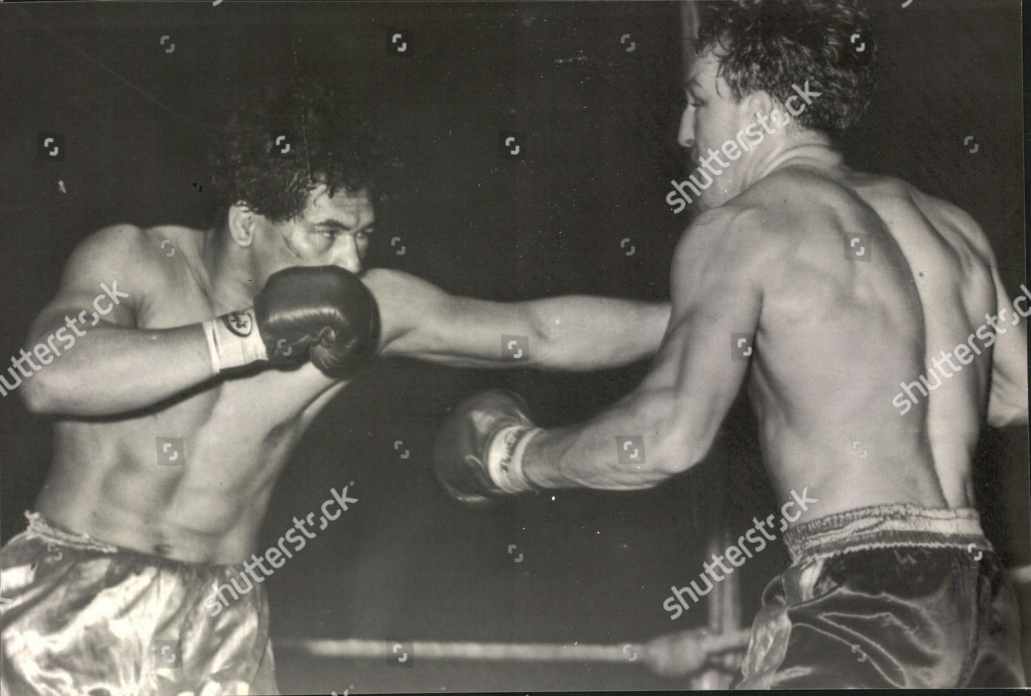 Heavyweight Boxing Match Brian London Right Editorial Stock Photo ...