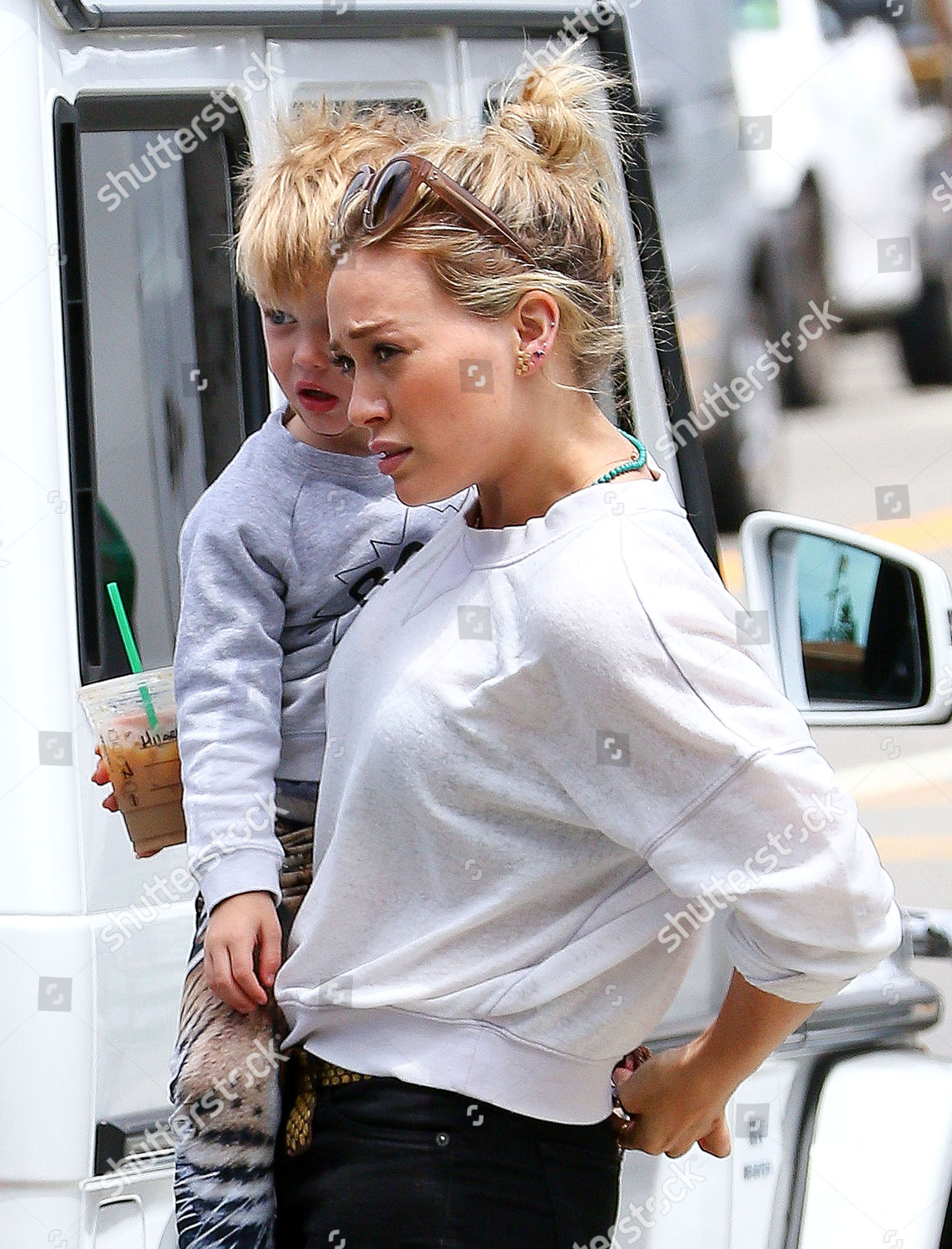 Hilary Duff Luca Cruz Comrie Editorial Stock Photo - Stock Image ...
