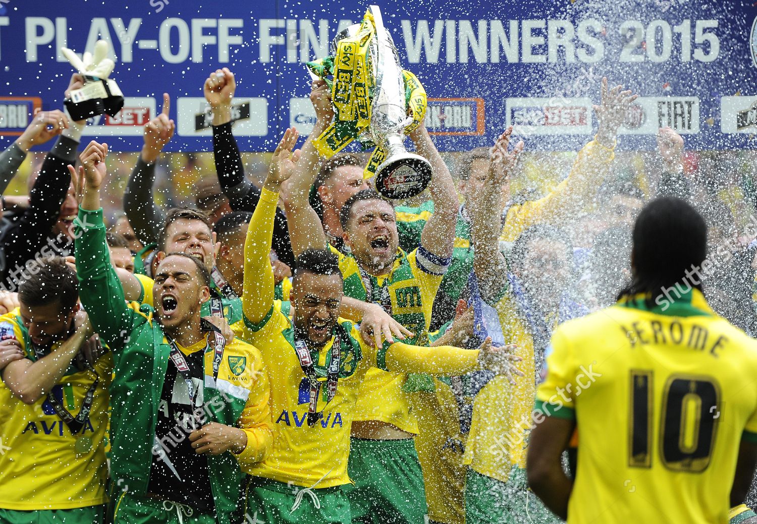 Norwich City Captain Russell Martin Lifts Editorial Stock Photo - Stock ...