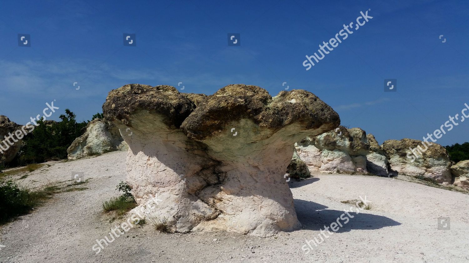 Mushroom Shaped Rock Formations Editorial Stock Photo - Stock Image ...