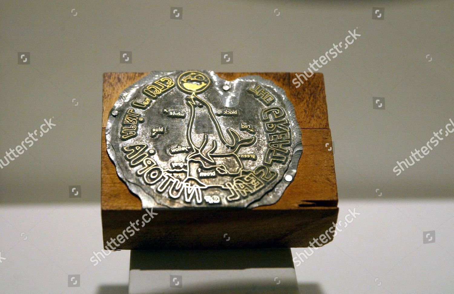 Nutopian Embassy Stamp Official Embassy Stamp Editorial Stock Photo ...