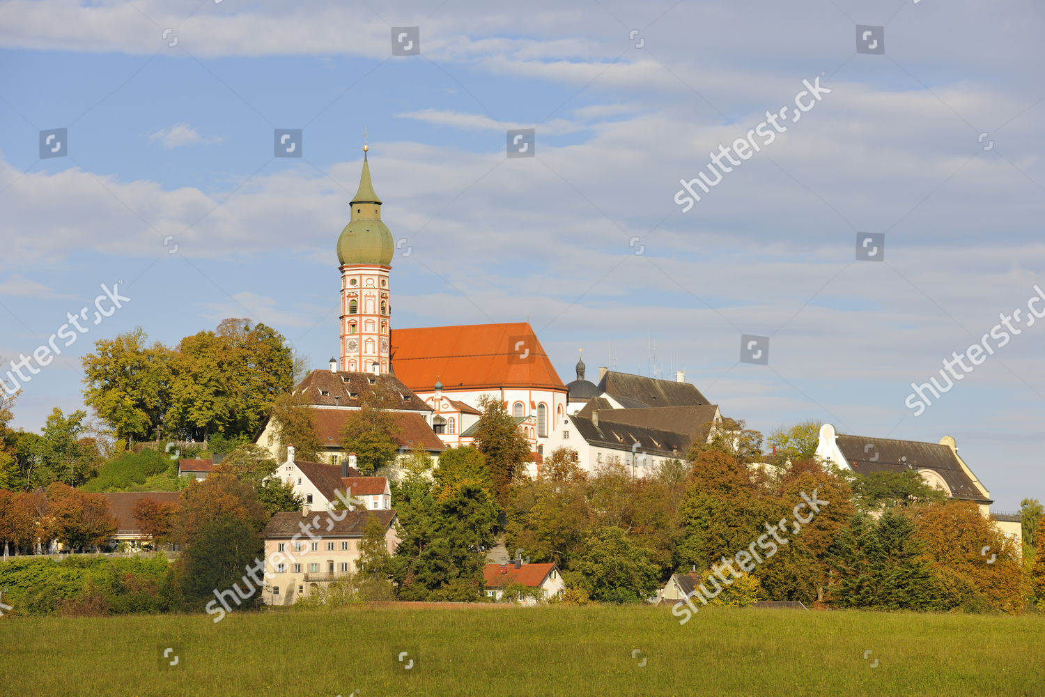 Kloster Andechs Benedictine Monastery Andechs Upper Editorial Stock ...