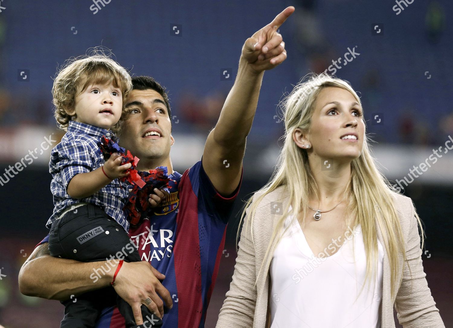 Luis Suarez His Wife Sofia Balbi Editorial Stock Photo - Stock Image ...