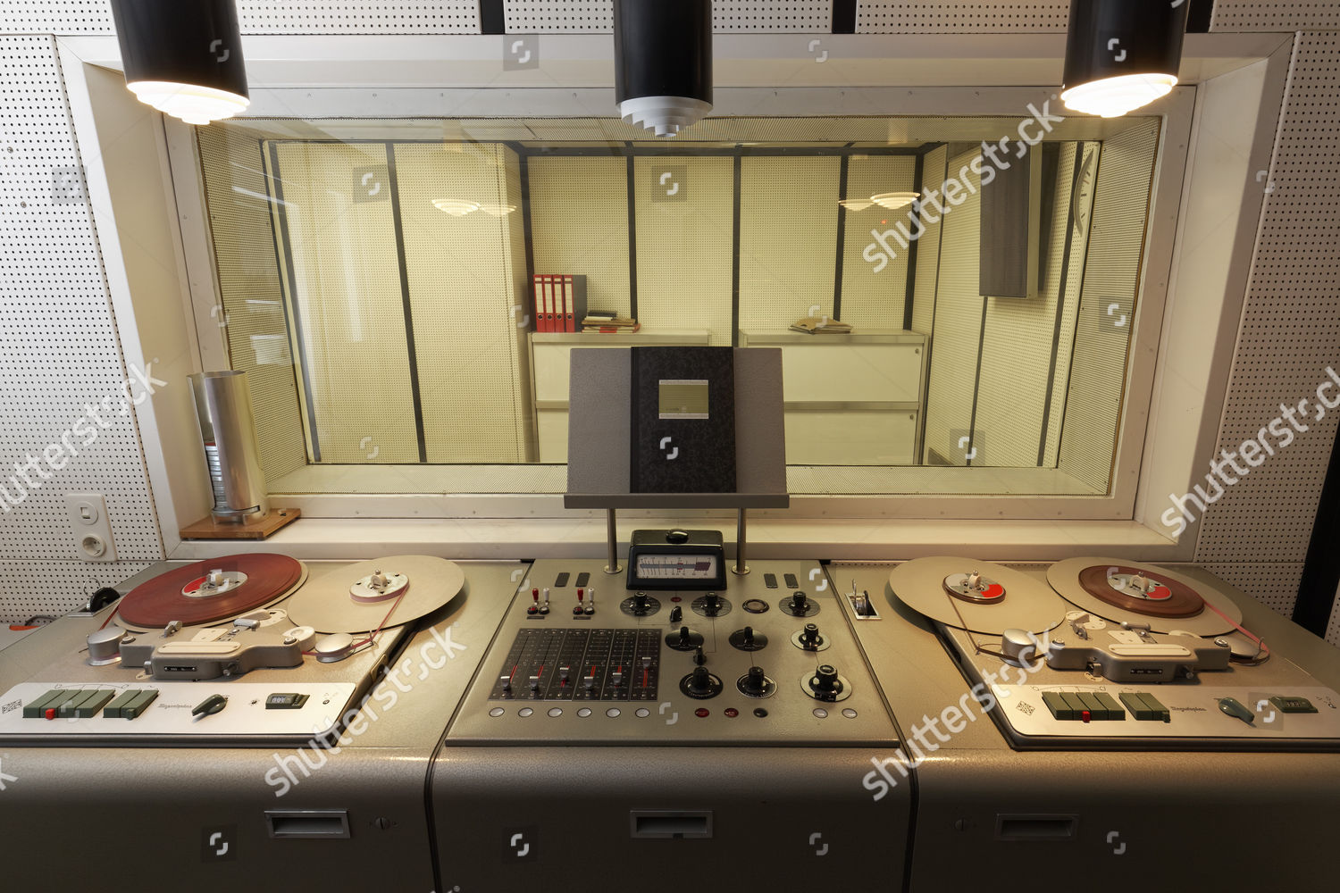 Analog Recording Studio Tape Recorders Nuclear Editorial Stock Photo ...
