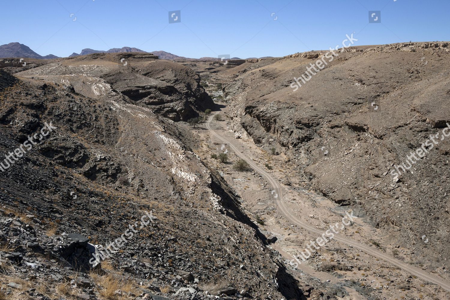 Kuiseb Canyon Road C14 Namibia Editorial Stock Photo - Stock Image ...