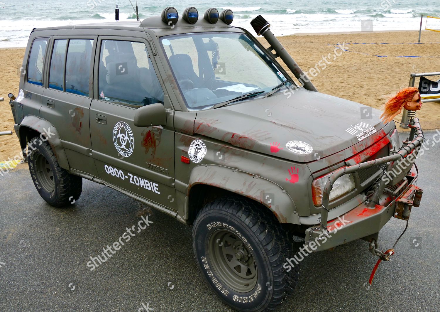 Zombie Response Vehicle On Display Boscombe Editorial Stock Photo ...
