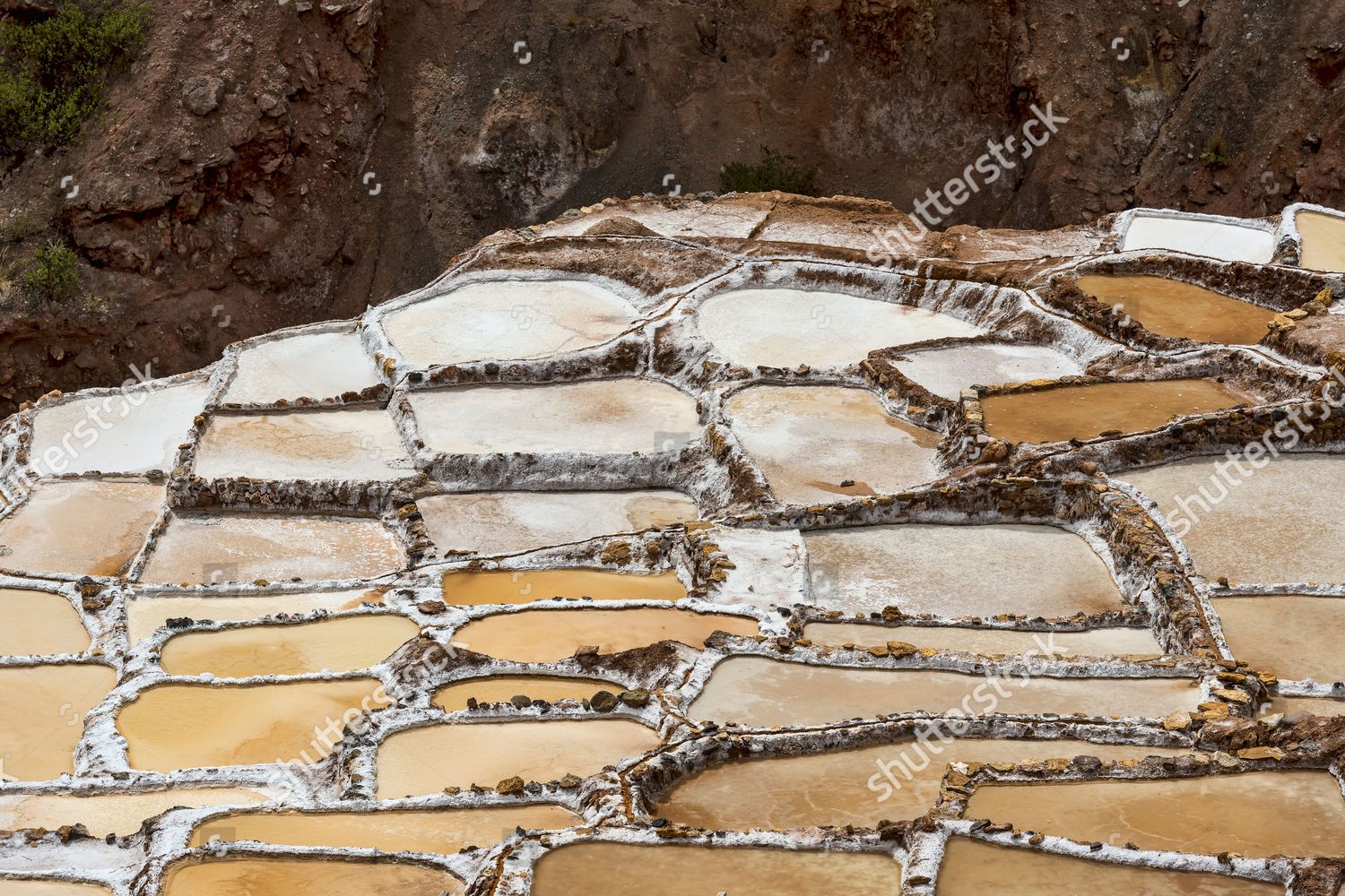 Salt Mines Maras Sacred Valley Incas Editorial Stock Photo - Stock ...