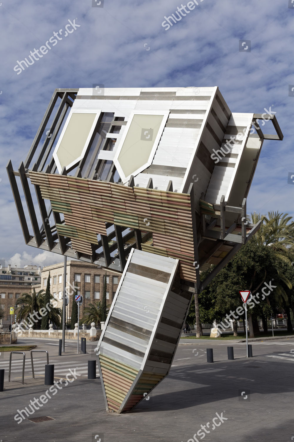 Small Church Upside Down Installation By Editorial Stock Photo - Stock ...